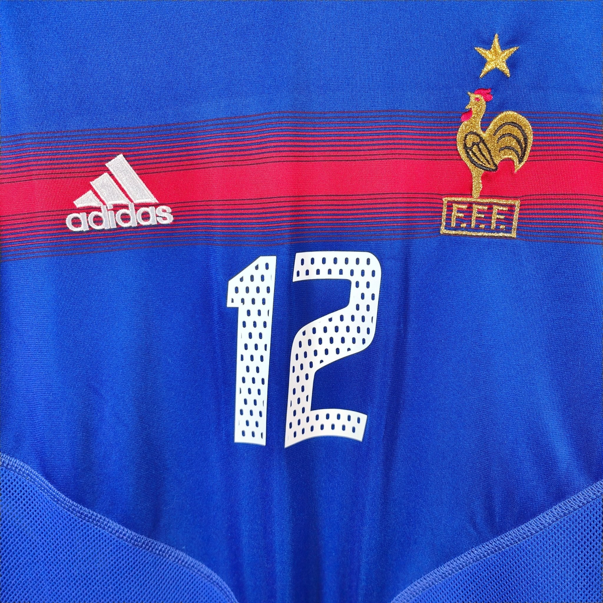 2004-06 France Home Shirt Henry #12 - 9/10 - (XL) – 641768 Adidas ...